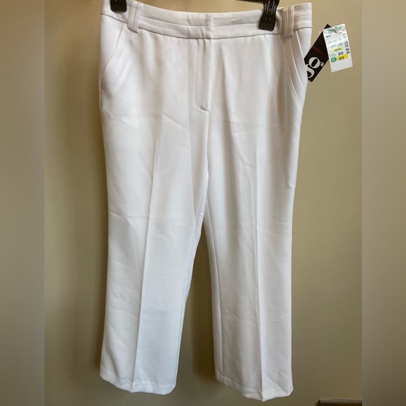 Pants & Jumpsuits | Nwt Essentials White Polyester Pants | Poshmark
